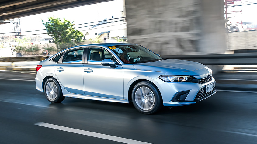 Driving South in the All-New Honda Civic with Honda SENSING - Ignition.ph